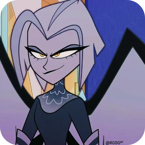 Cтикеры телеграм Лилит Hazbin Hotel