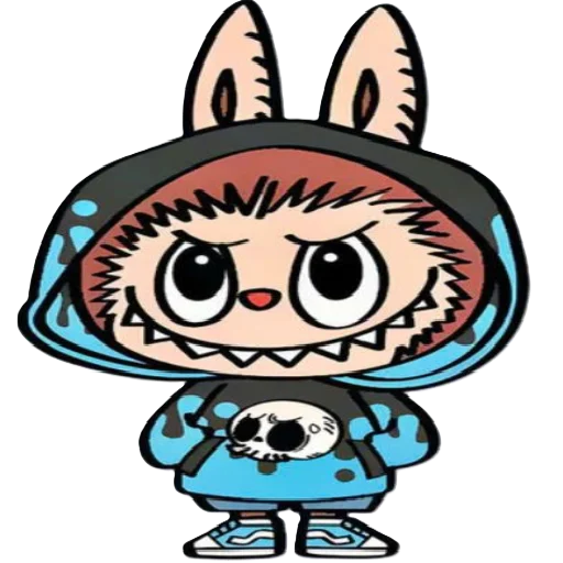 7 Telegram Sticker 🤭 from «LABUBU» pack