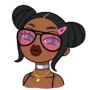 Maya Animated telegram stickers