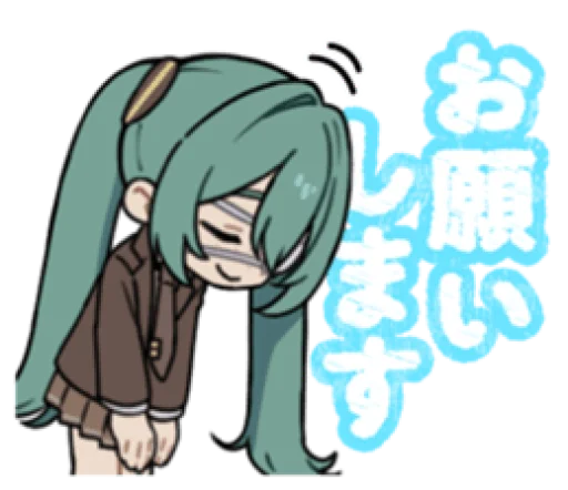 Monitoring Miku Telegram stickers