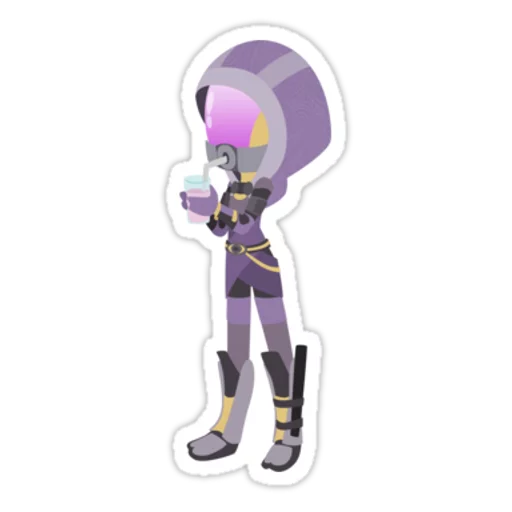 Telegram Sticker 🤓 from «Mass Effect» pack