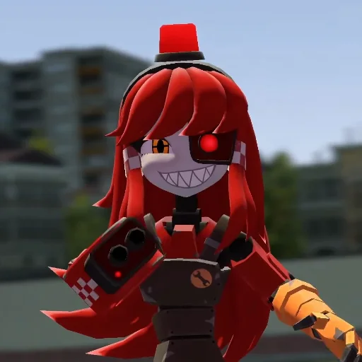 Telegram Sticker 😆 from «Mimi Sentry» pack