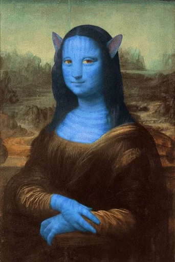 Mona Lisa Telegram stickers