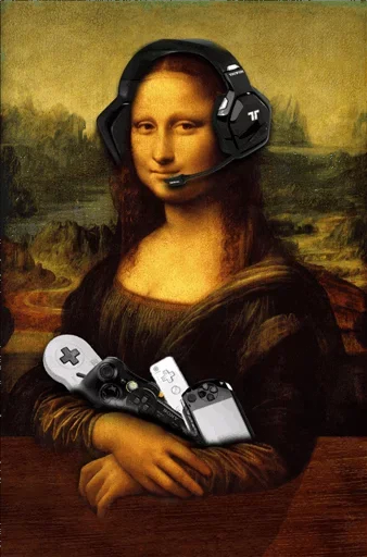 Mona Lisa Telegram stickers