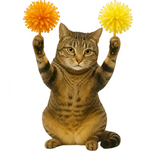 9 Telegram Sticker from «Непослушный кот» pack