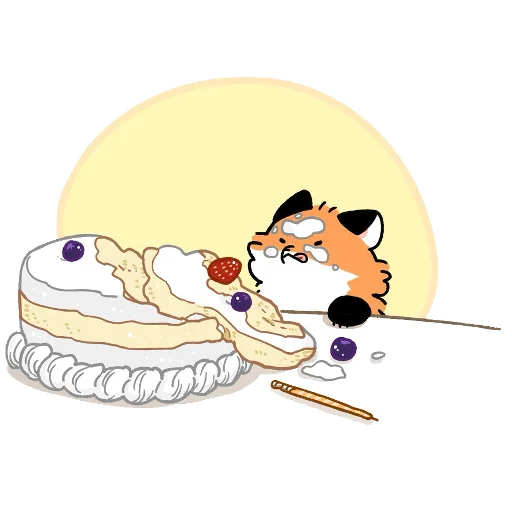 Numsiri fox Telegram stickers