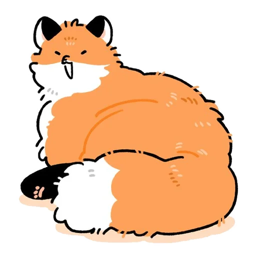 Numsiri fox Telegram stickers
