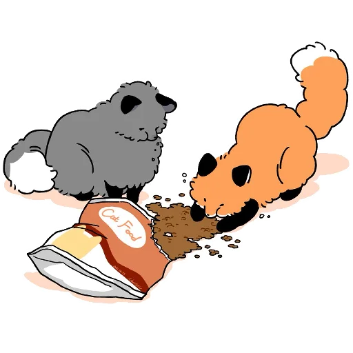 Numsiri fox Telegram stickers