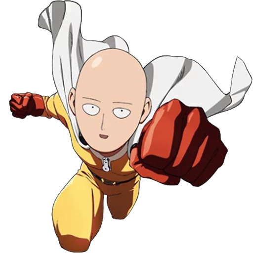 4 Telegram Sticker 👊 from «ONEPUNCHMAN» pack