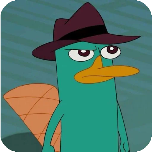 Perry the Platypus Telegram stickers