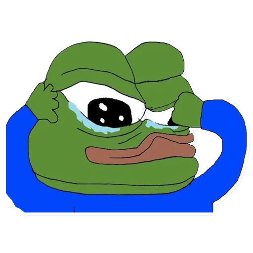 9 Стикер телеграм 💧 из набора «PEPE MEGA»