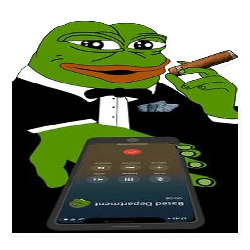 Cтикеры телеграм PEPE MEGA