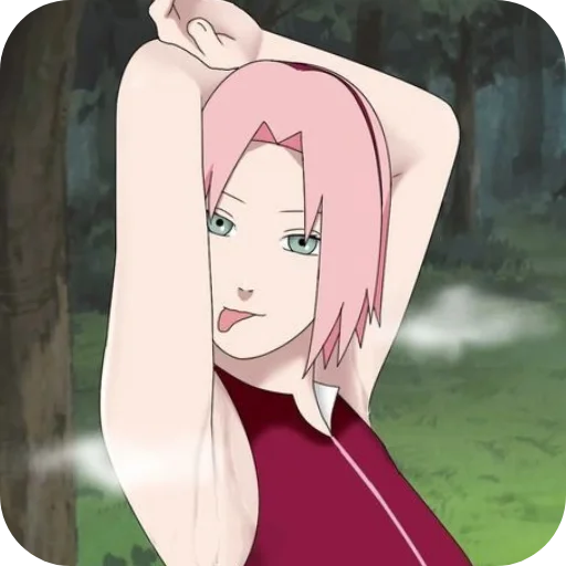 Sakura Haruno Telegram stickers