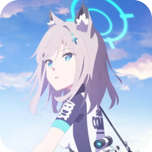 Shiroko Telegram stickers