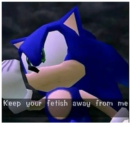 17 Telegram Sticker 😠 from «Sonic Trash» pack