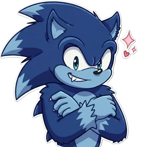 3 Telegram Sticker from «Sonic Werehog» pack