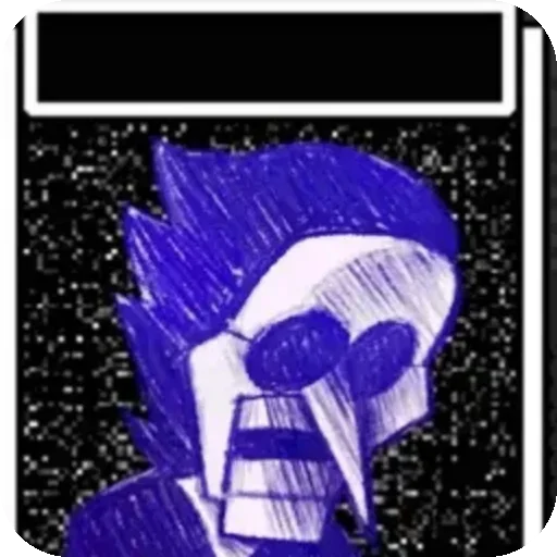 4 Telegram Sticker ☹ from «Spamton Emotes» pack