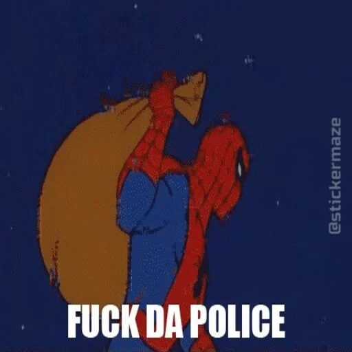 67 Telegram Sticker 🕷 from «Spider Man Memes» pack