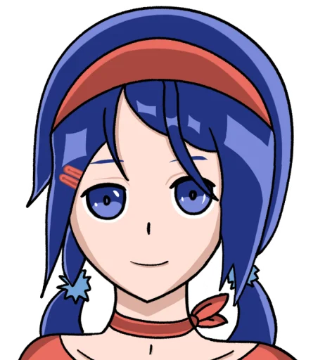 4 Telegram Sticker 😗 from «MiSide Mita» pack