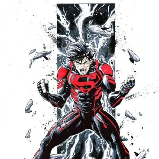 33 Telegram Sticker 😠 from «Superboy» pack