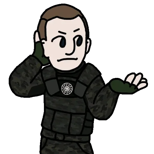 Cтикеры телеграм Saint Tarrant Reboot