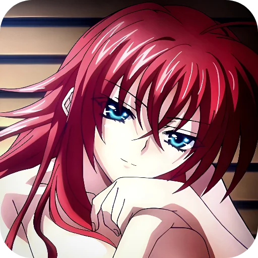 17 Стикер телеграм 🔥 из набора «High School DxD»