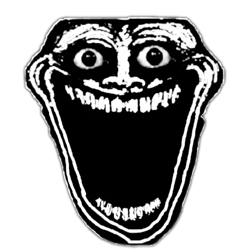Стикеры Telegram «trollface»