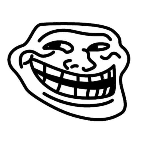 19 Telegram Sticker 😏 from «Troll-World» pack
