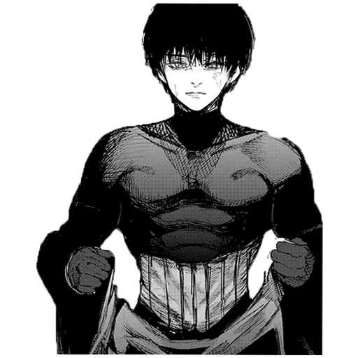 18 Telegram Sticker 💪 from «Tokyo Ghoul: re» pack