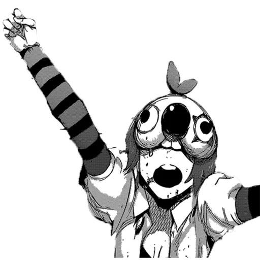 23 Telegram Sticker 👍 from «Tokyo Ghoul: re» pack