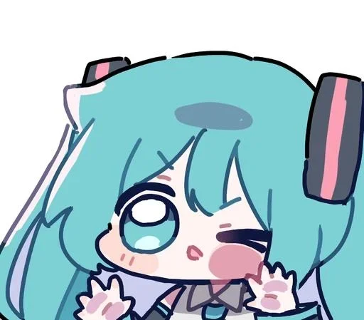 Hatsune Miku Telegram stickers