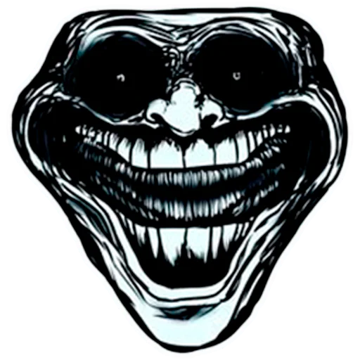 Troll face Telegram stickers