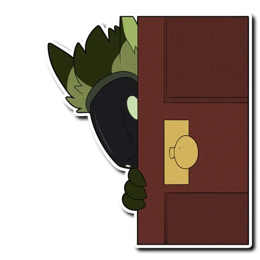 Viridian Protogen Telegram stickers