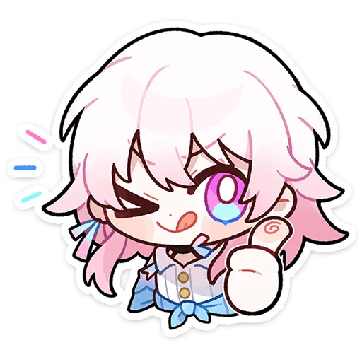 Март 7 и ее друзья Telegram stickers