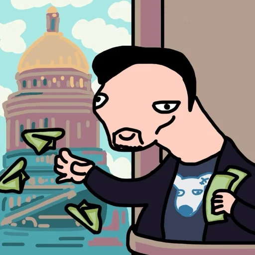 24 Telegram Sticker 🤑 from «Memes» pack