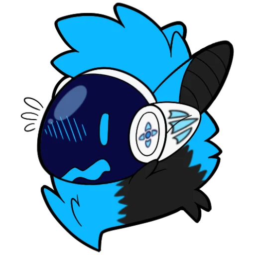 42 Telegram Sticker 🫣 from «Whisky The Protogen» pack