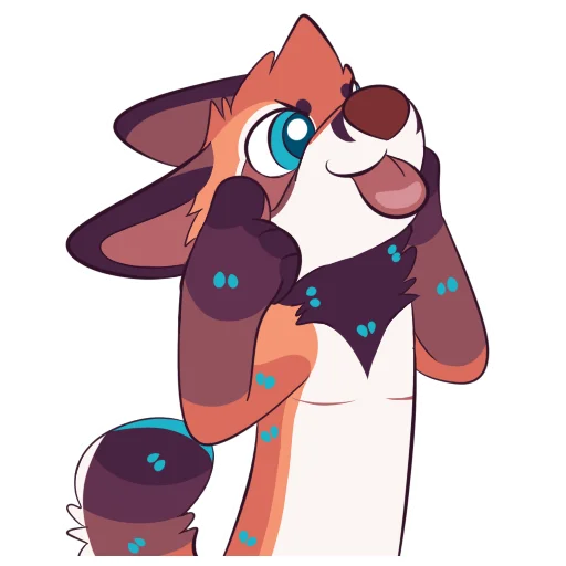 11 Telegram Sticker 🤪 from «Wilde Fox» pack