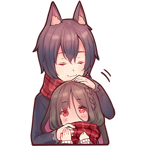 Волчья любовь Telegram stickers