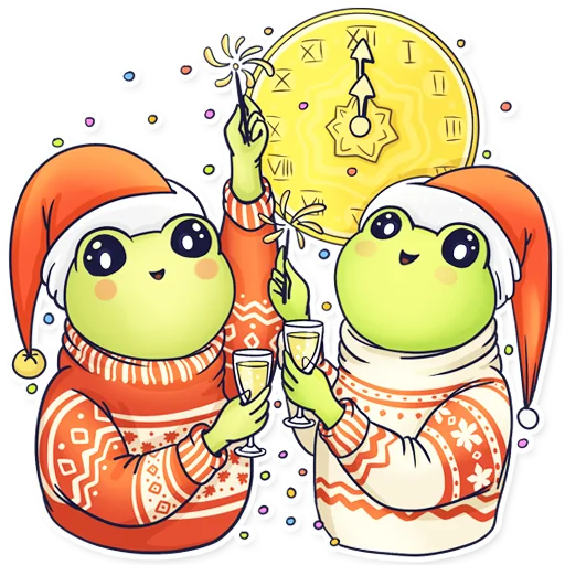 Frogs Telegram stickers