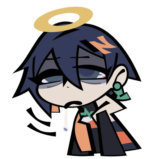 1 Telegram Sticker 😞 from «Zenless Zone Zero» pack